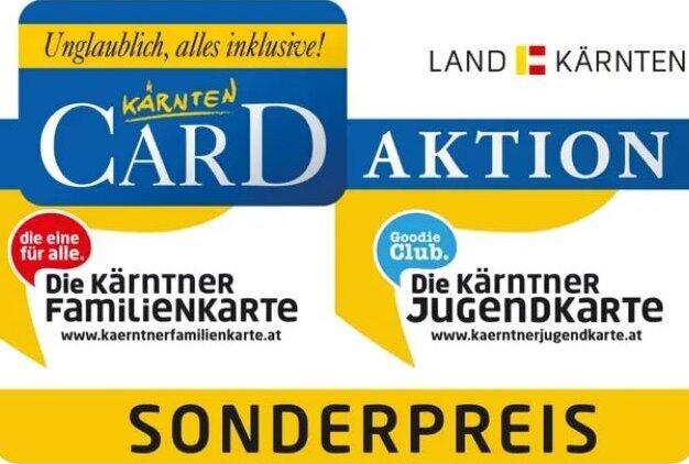 Ermäßigte Kärnten Card Sommer 2026